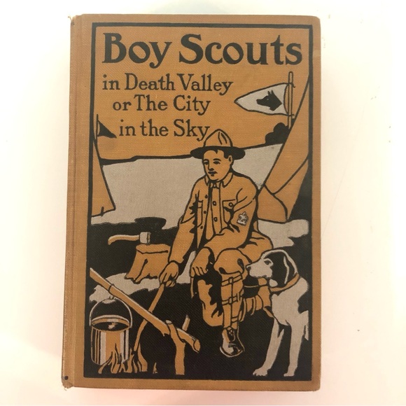 Boy Scout Book | Accents | Rare Antique Book Boy Scouts In Death Valley ...